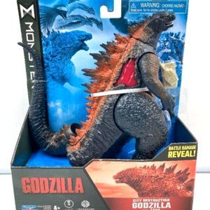 Playmates Toys | Toys | 223 New Monsterverse Godzilla City Destruction ...